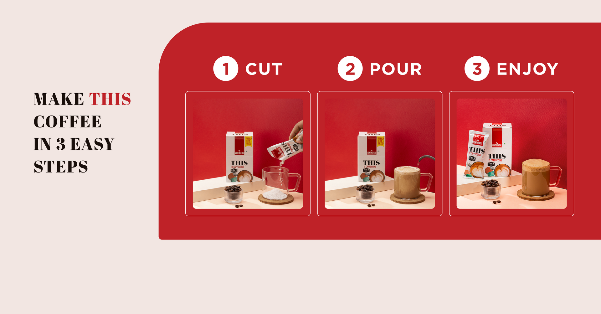 Buy Premix & Instant Coffee Powder Online | Continental Coffee